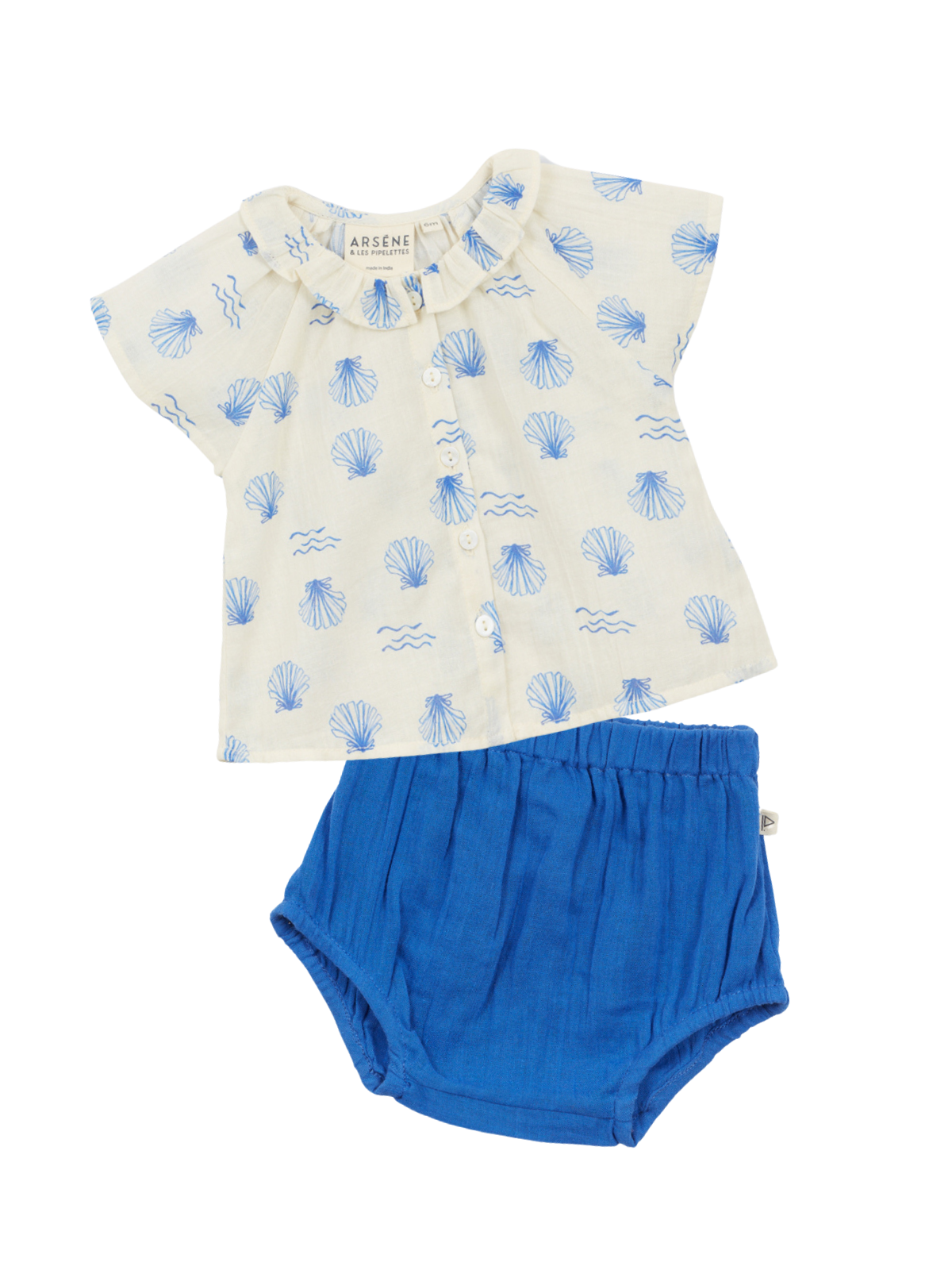 Seashell Baby Set – Cute Summer Baby Outfit