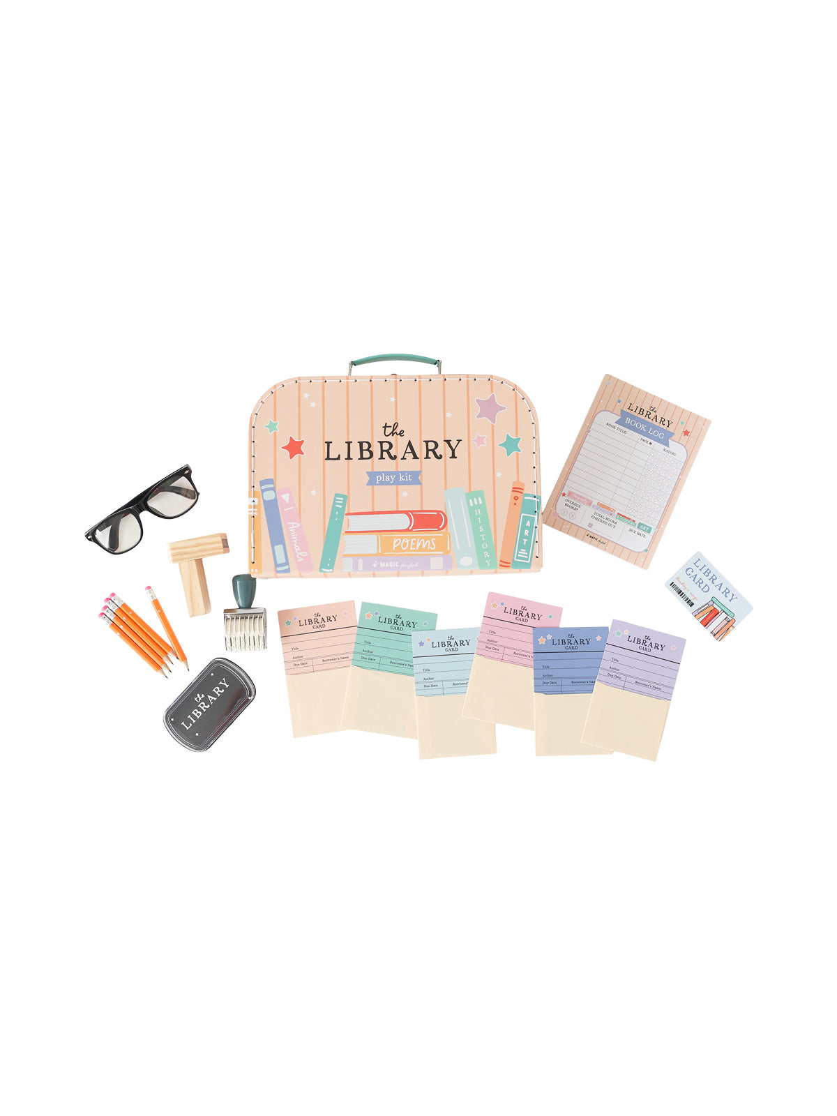Library Play Kit | Pretend Play for Kids'